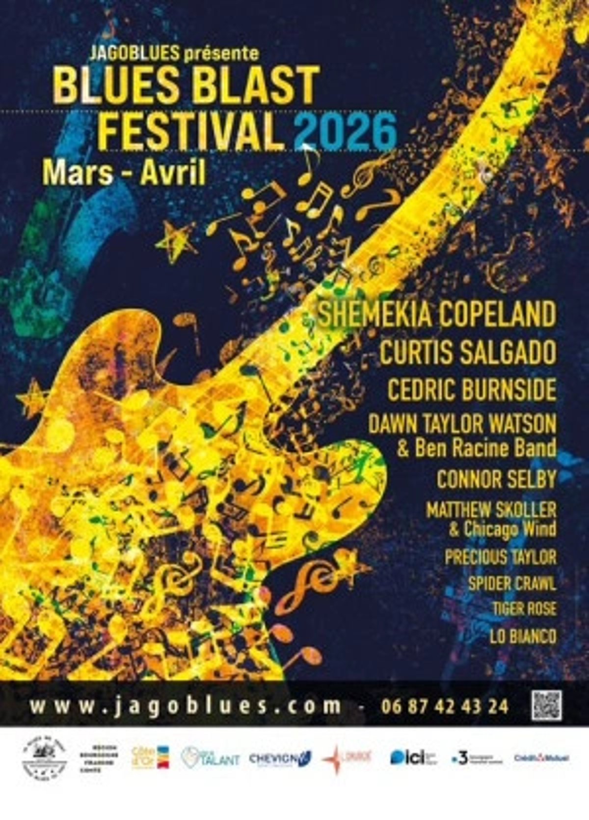 Blues Blast Festival 2027 programme et billetterie des concerts