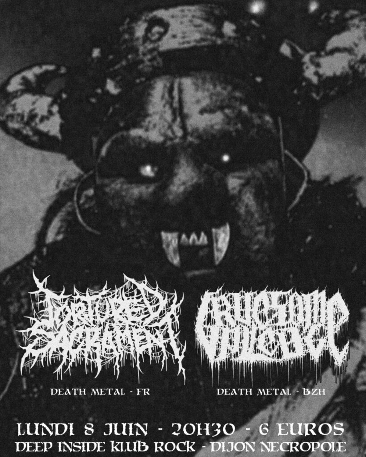 Concert Gruesome Pledge à Dijon — 8 juin 2026
